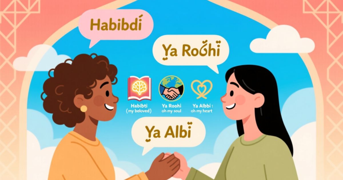 The Word Habibti Meaning in Arabic With Examples
